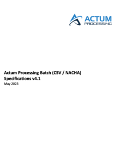 Documents - Actum Processing