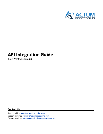 Documents - Actum Processing