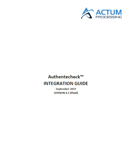 Documents - Actum Processing