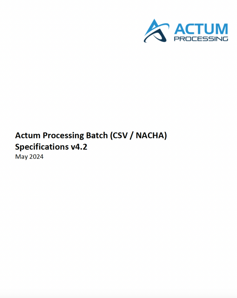 Documents - Actum Processing