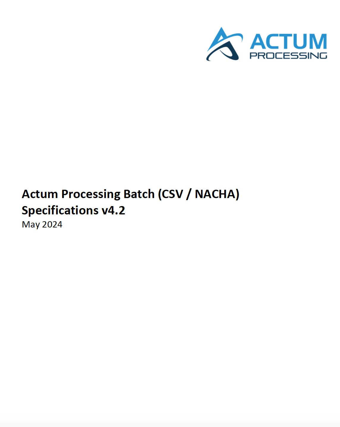 Documents - Actum Processing